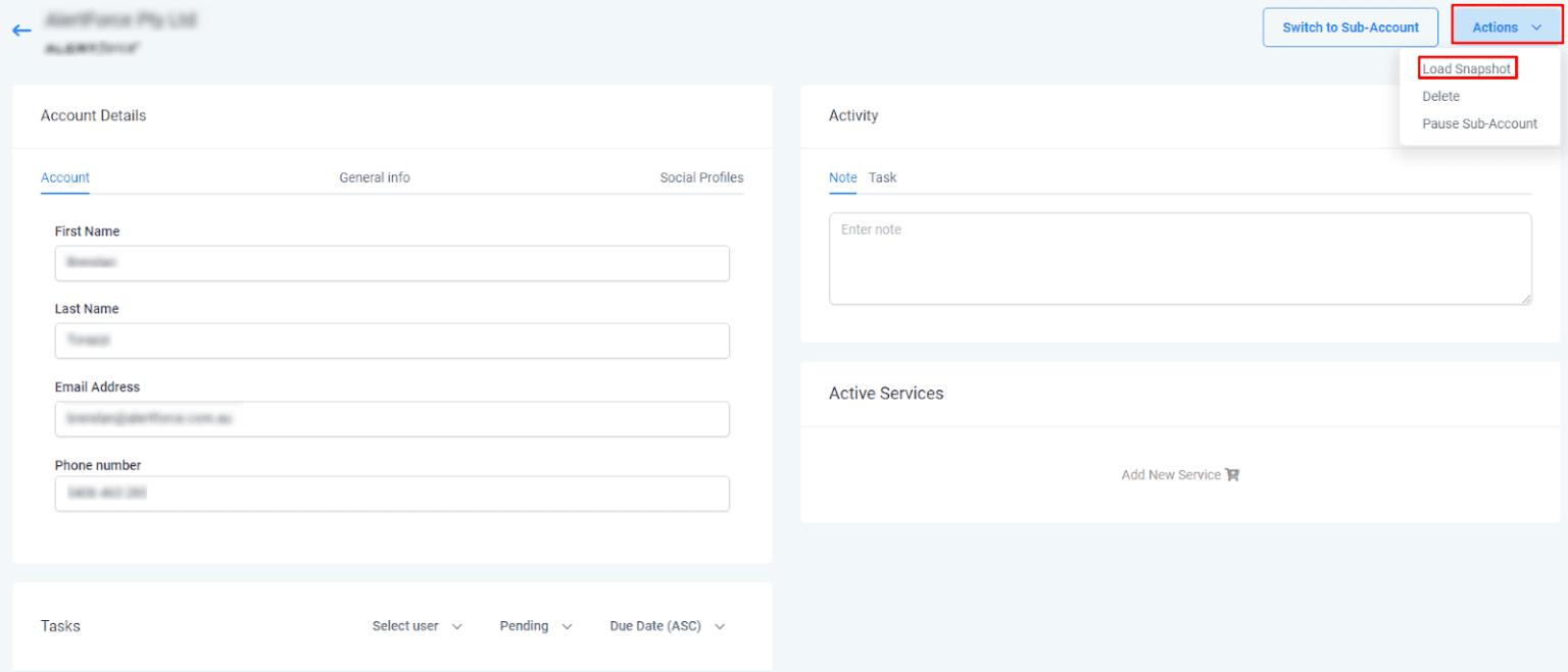 Importing Snapshots into an Existing Account in GoHighLevel - Growthable
