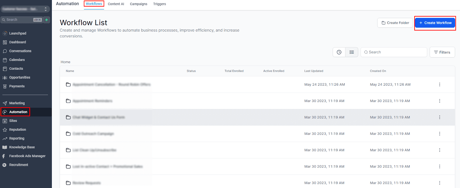 Overview of the Workflow Builder in GoHighLevel – Growthable
