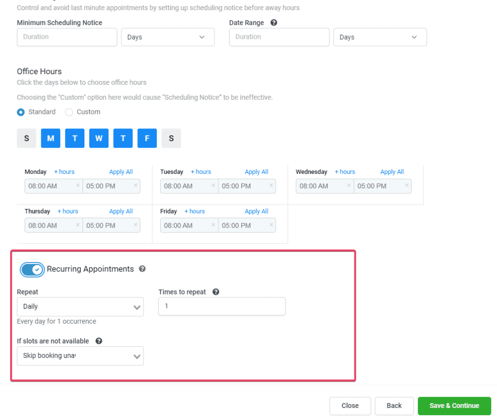 Setting Up Recurring Appointments in the GoHighLevel Calendar: A Step ...